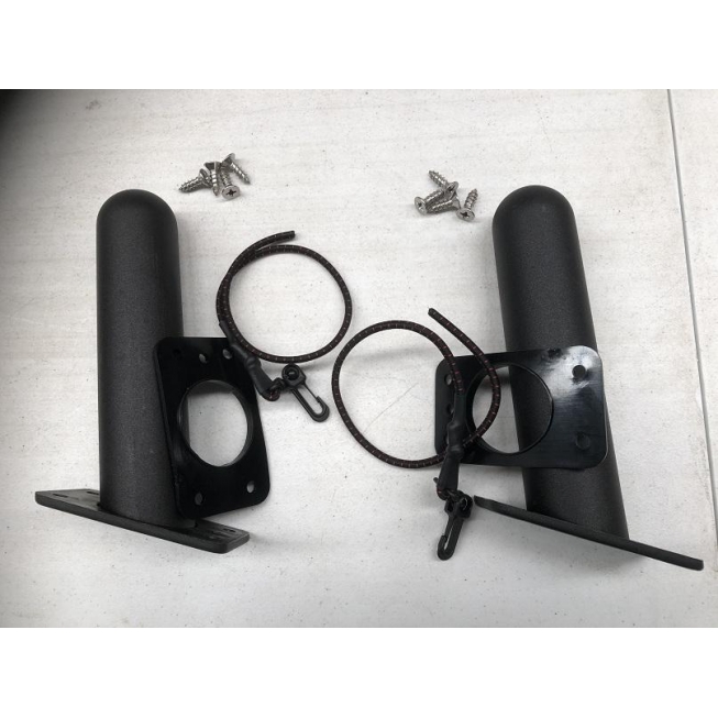 Flush Rod Holder with rod leash