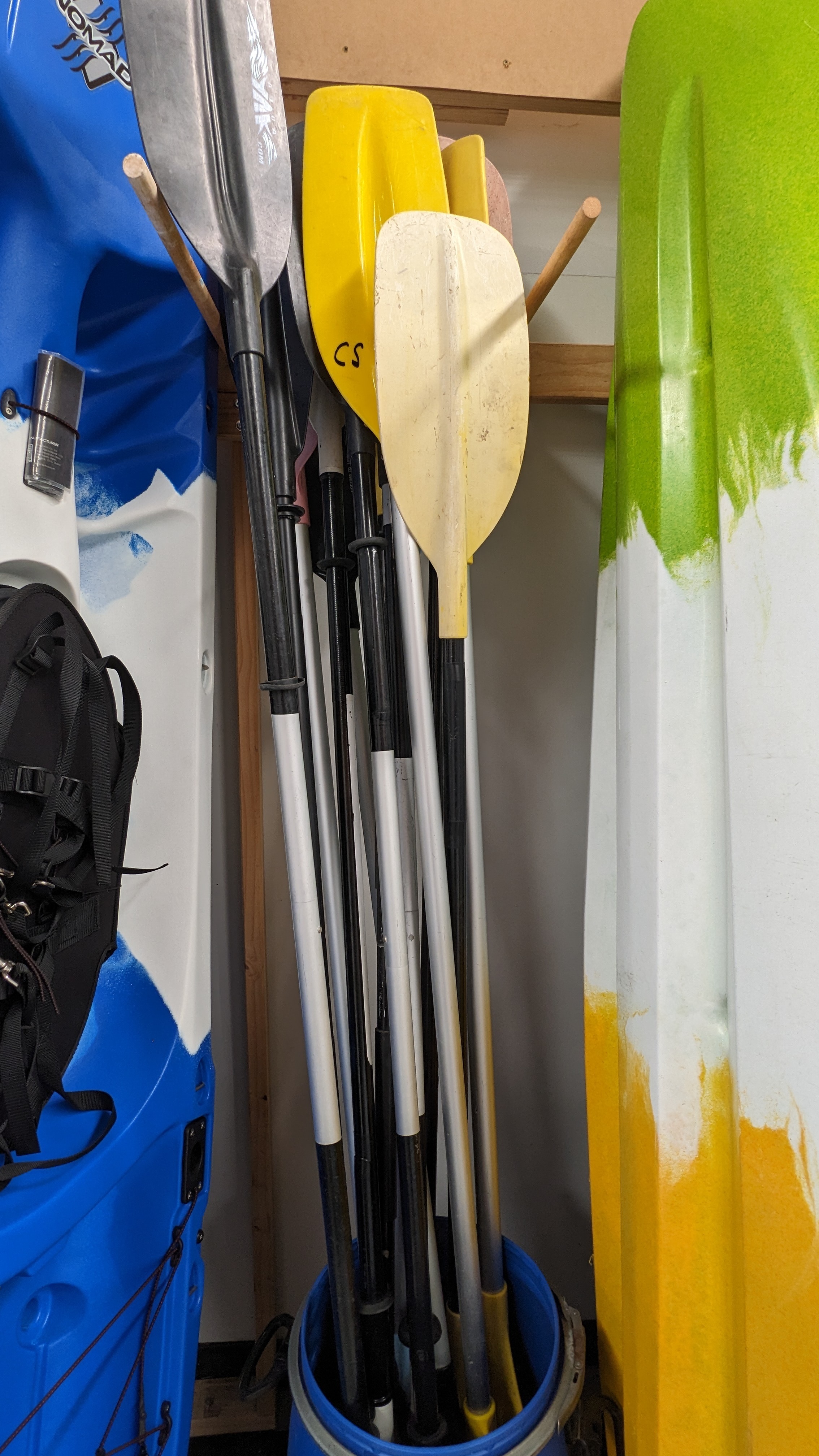 Various Paddles (Used) for sale. Need delivery? Done!